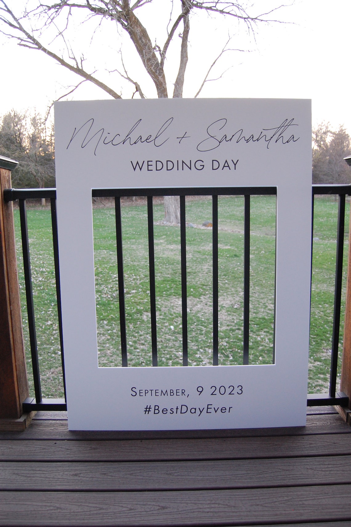 Photo Prop Frame, Photo Frame Cut Out, Wedding Polaroid Cut Out, Selfie ...