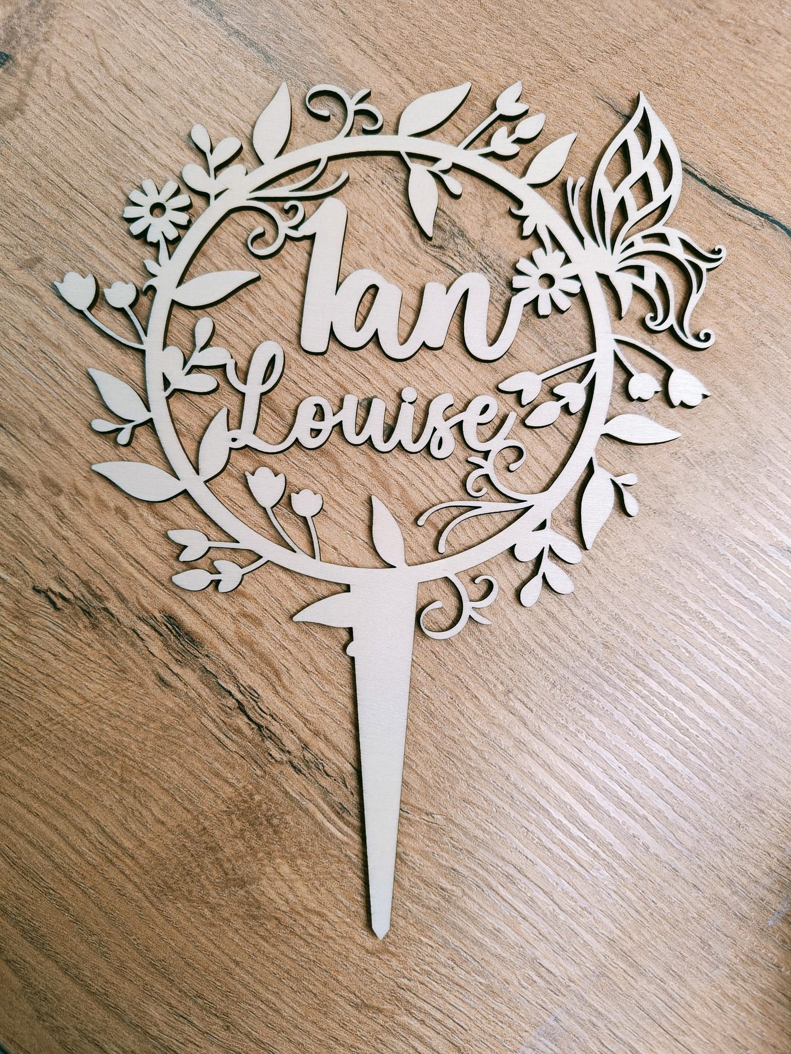 Flower Cake Topper for Cake | Cake Decoration for Weddings, Birthdays ...