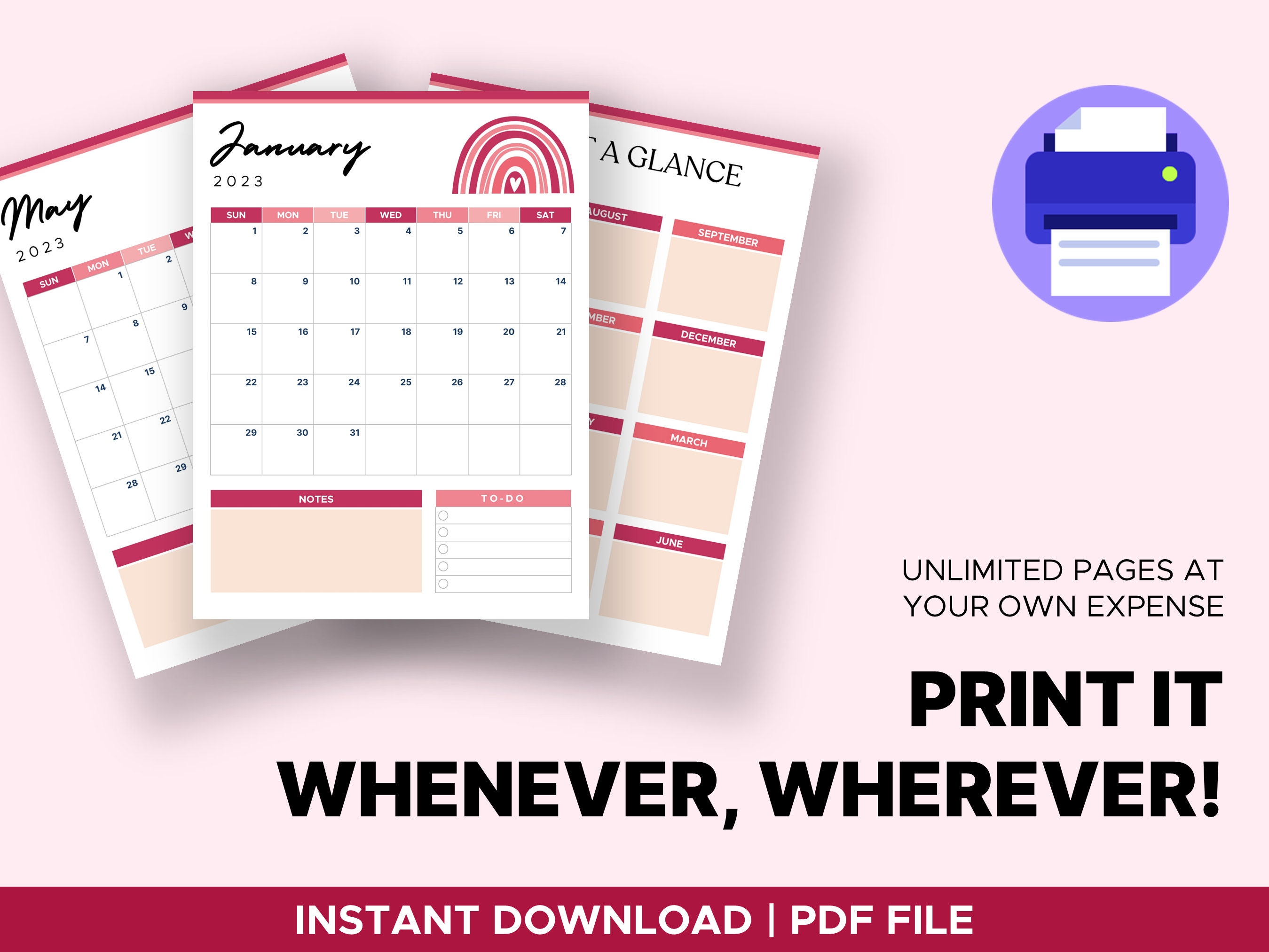 Homeschool Planner 2023-2024 Printable, Preschool Planner, Kindergarten ...