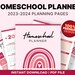 Homeschool Planner 2023-2024 Printable, Preschool Planner, Kindergarten ...
