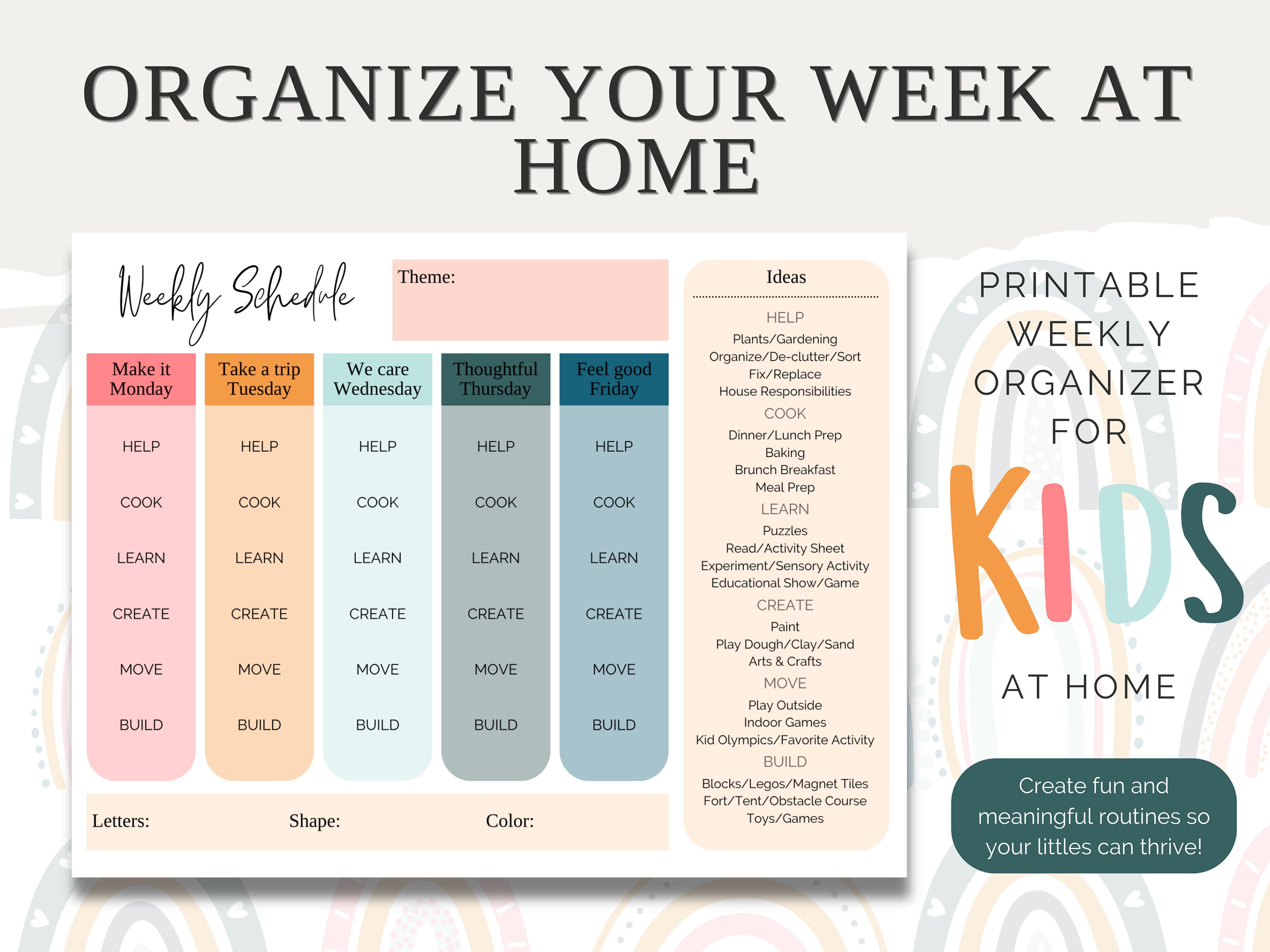 Kids Daily Schedule | Preschool Schedule | Toddler Schedule | Home ...