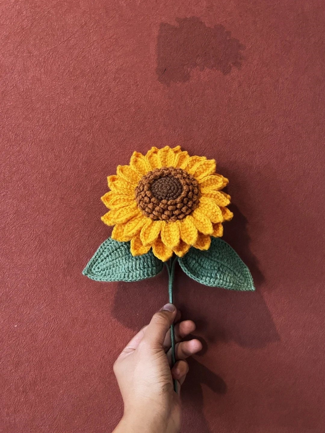 Crochet Pattern Sunflower Crochet Flower Amigurumi Stuff Home - Etsy