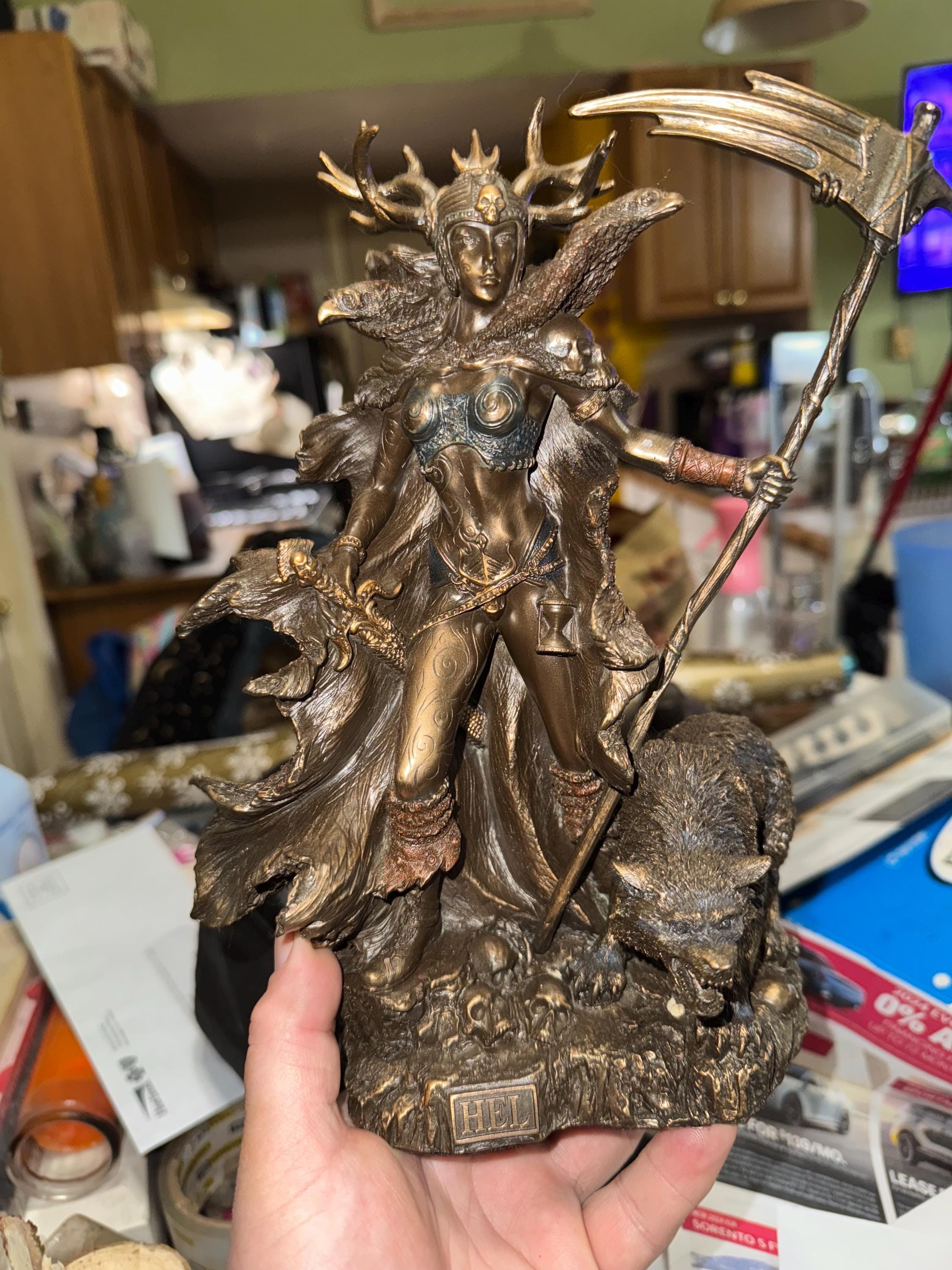 Queen Hel Altar Statue - Etsy