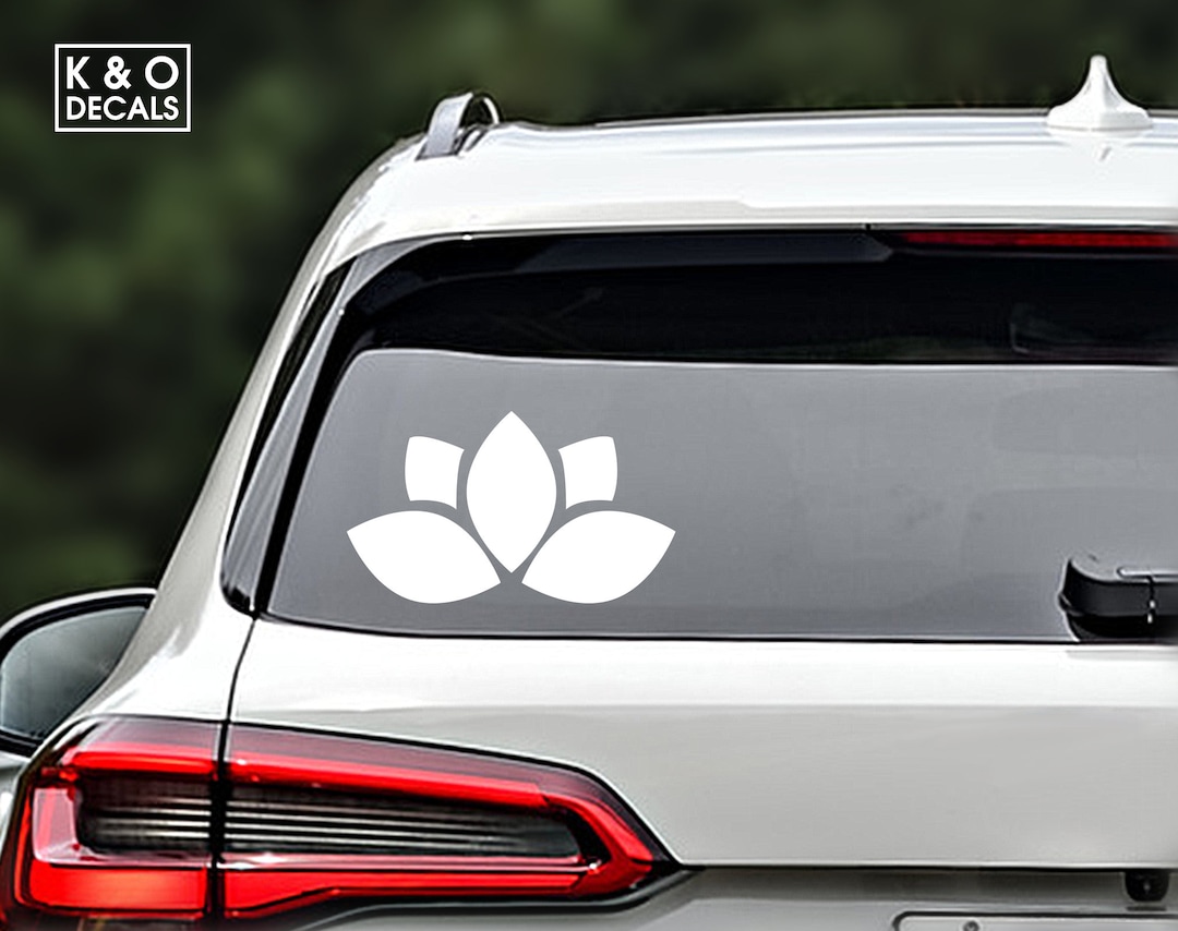 Lotus Decal, Lotus Car Sticker, Lotus Laptop Decal - Etsy
