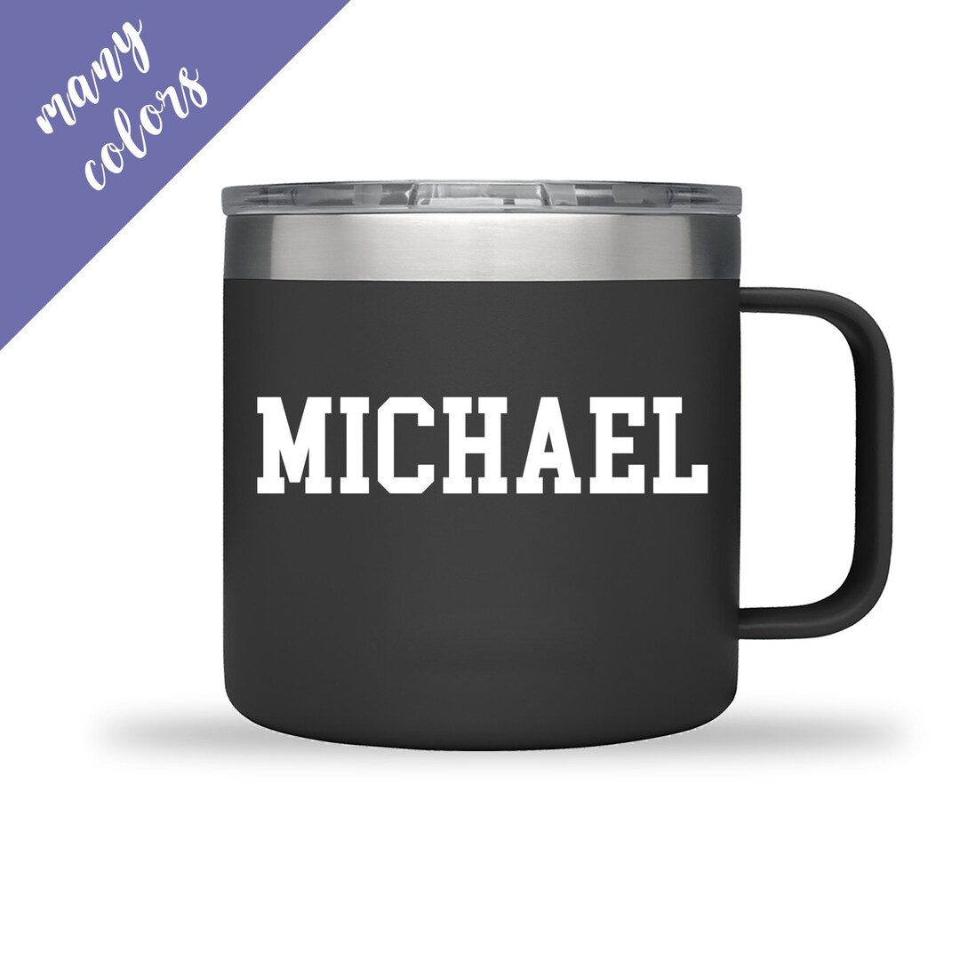 Custom Name Decal, Custom Mug Name Decal, Vinyl Name Stickers for Water ...