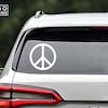 Protect Your Peace Floral Peace Sign Sticker - Etsy