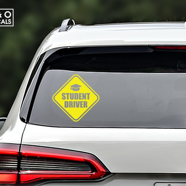 Student Driver Sticker - Etsy