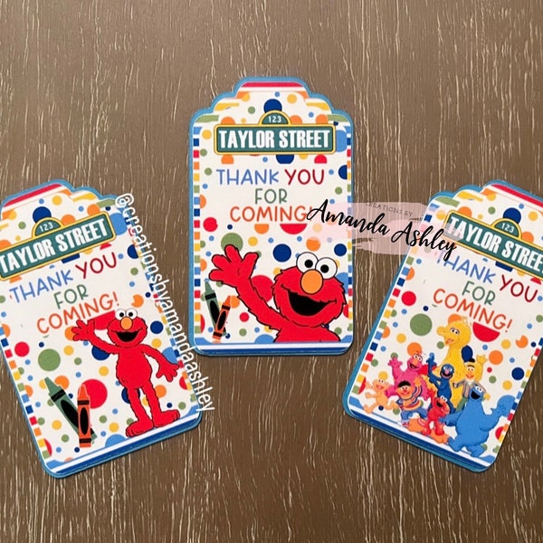 Elmo Party Favors - Etsy