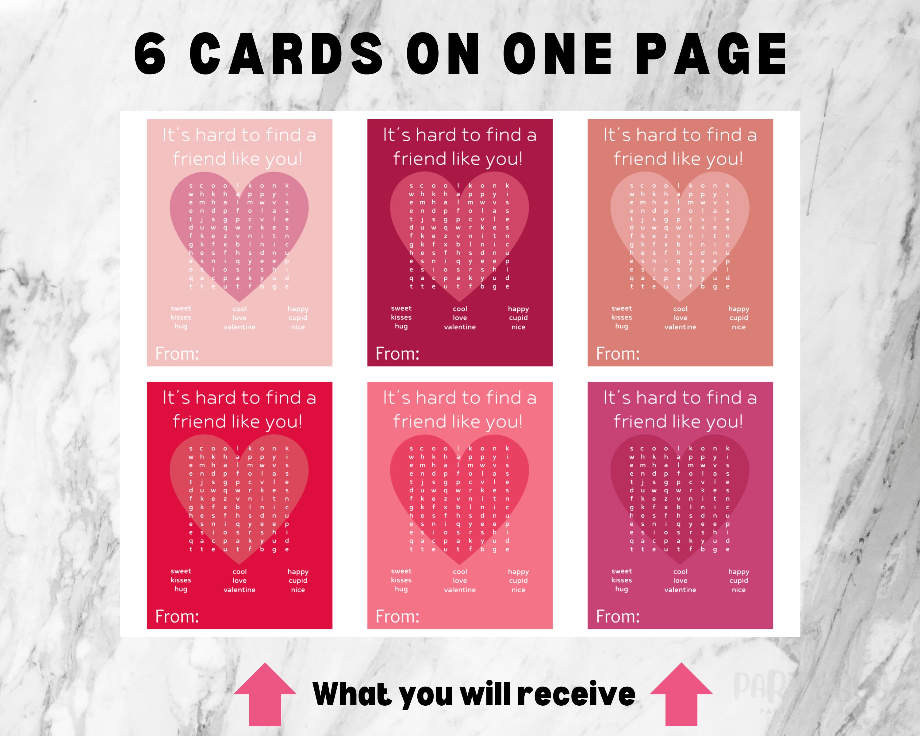 Printable Word Search Valentine, Class Valentines, School Valentine ...