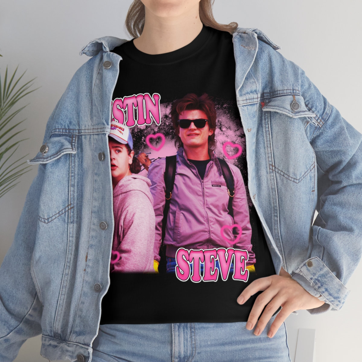 DUSTIN + STEVE t-shirt - Stranger Things TV sold by Ben Kaplan | SKU ...