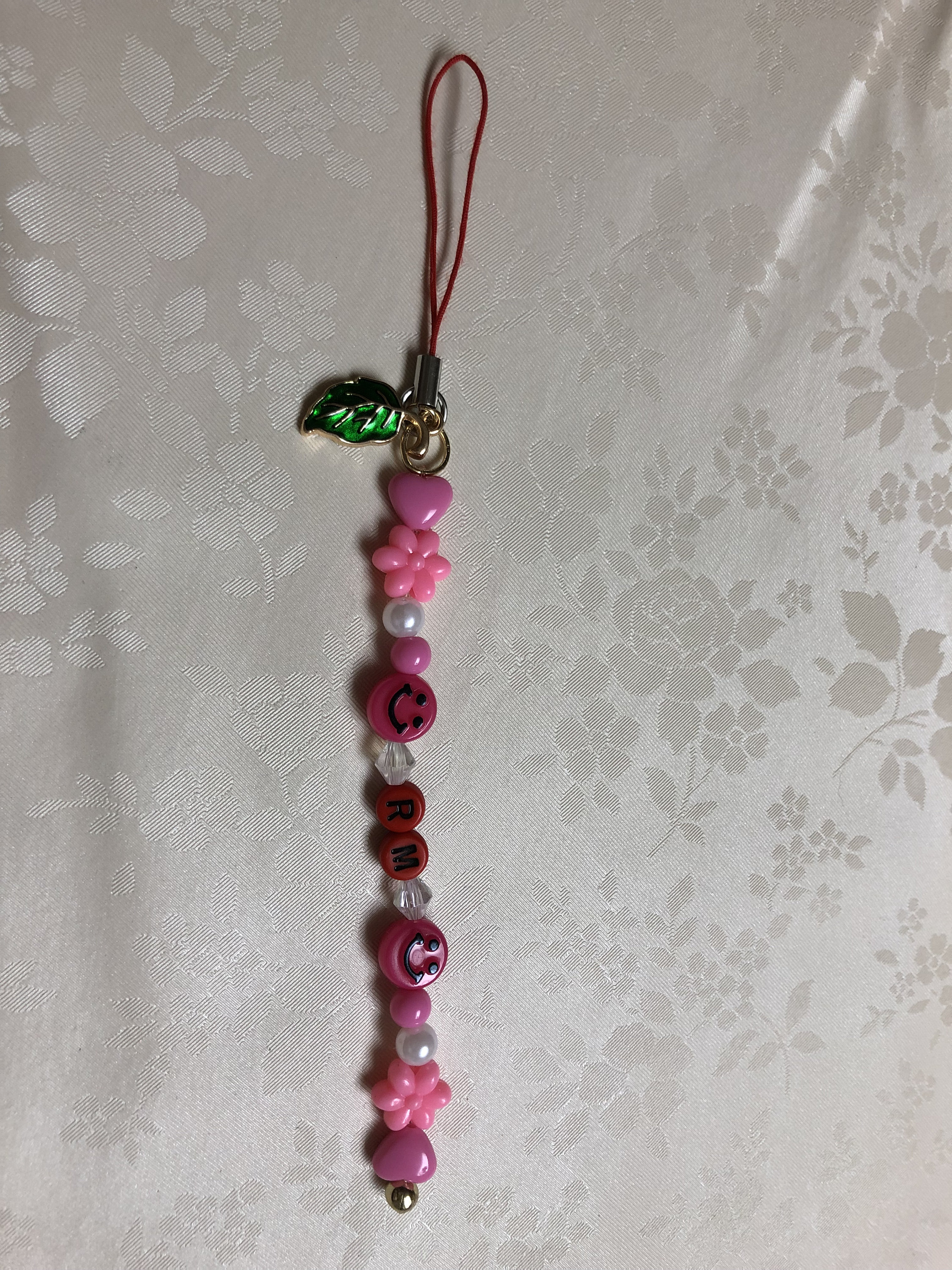 Single Strand BTS Bias Beaded Keychain Phone Charm - Etsy