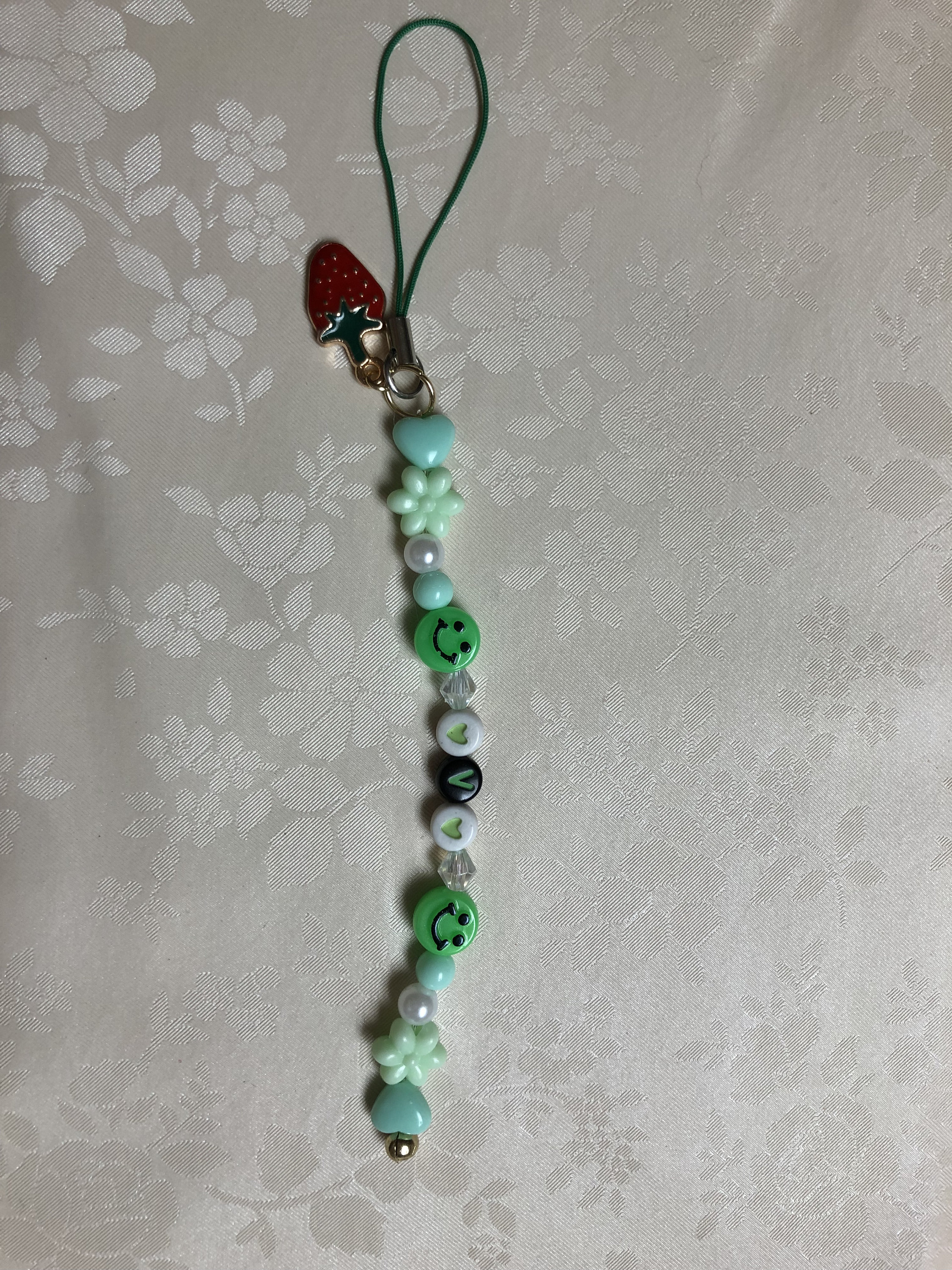 Single Strand BTS Bias Beaded Keychain Phone Charm - Etsy