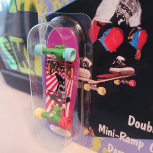 Fingerbomb Sk8boards Complete Custom Retro Style Fingerboard (BF) - Etsy