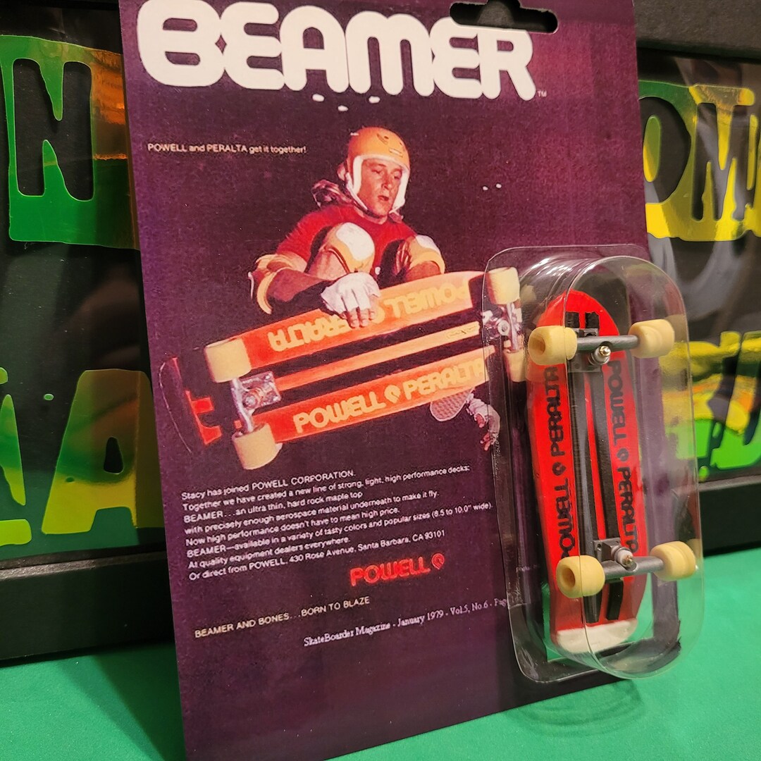 Fingerbomb Sk8boards Complete Custom Retro Style Fingerboard - Etsy