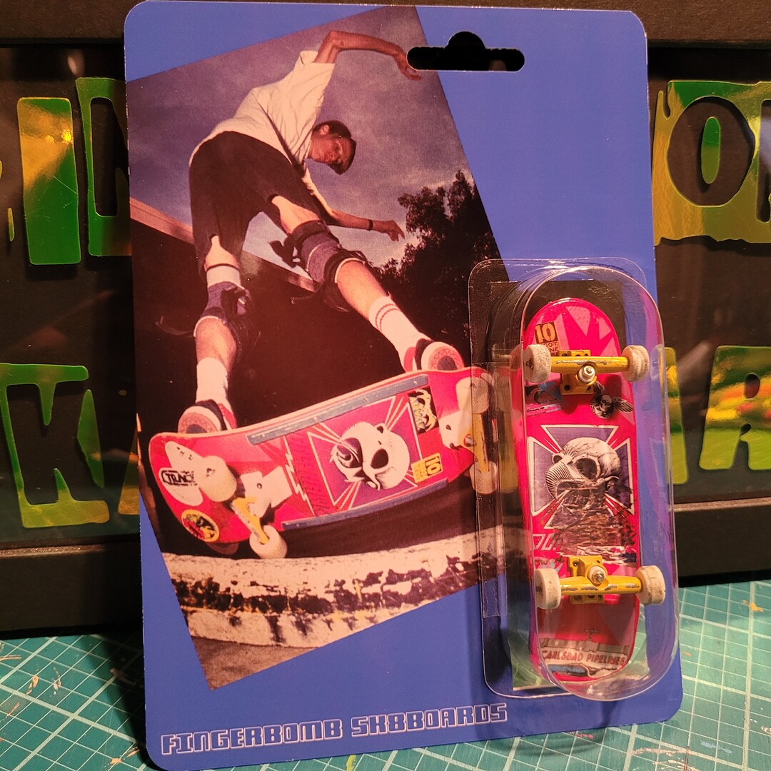 Fingerbomb Sk8boards Complete Custom Retro Style Fingerboard(bf) - Etsy