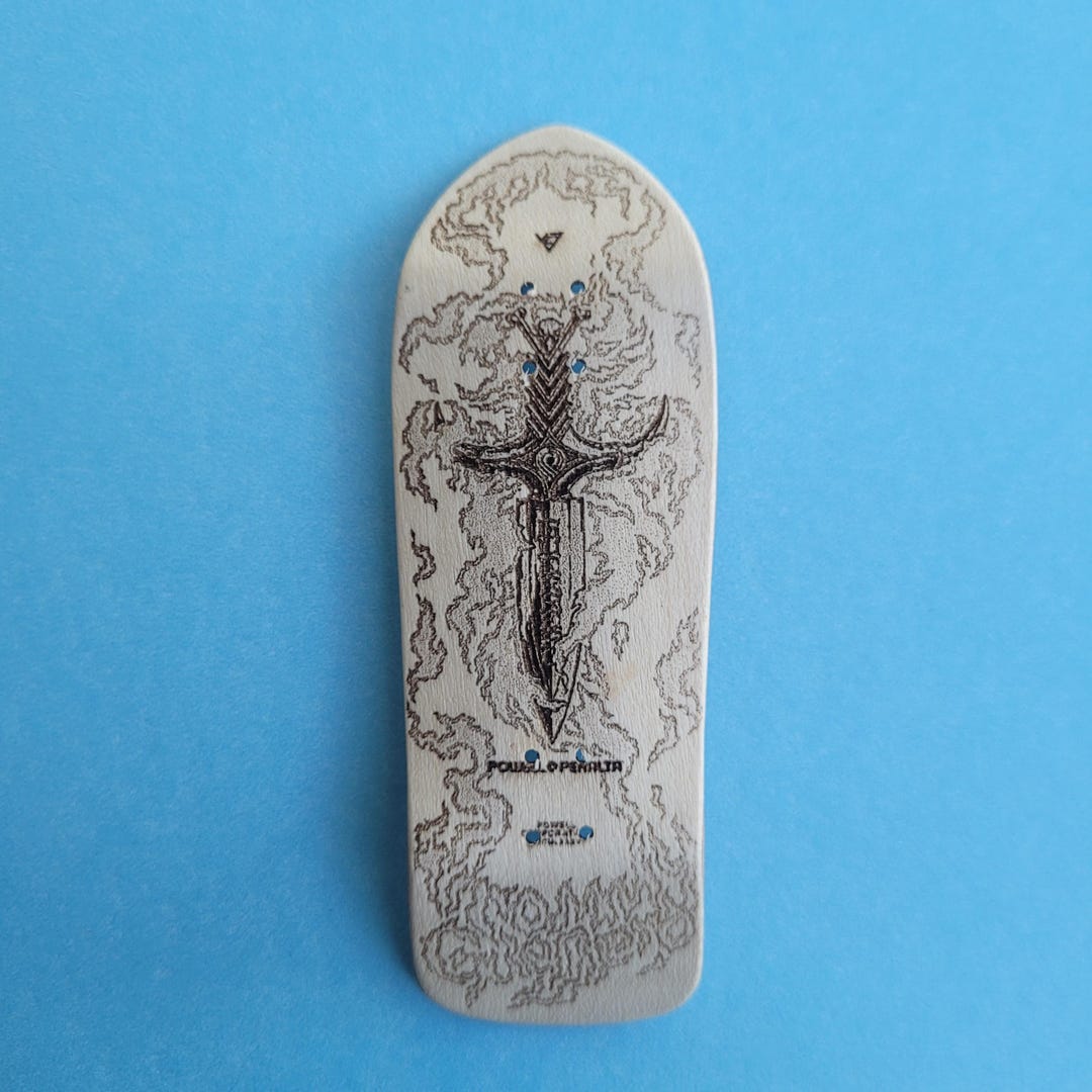 Fingerbombsk8boards (LEGENDS Series) Custom Engraved Wooden Fingerboard ...