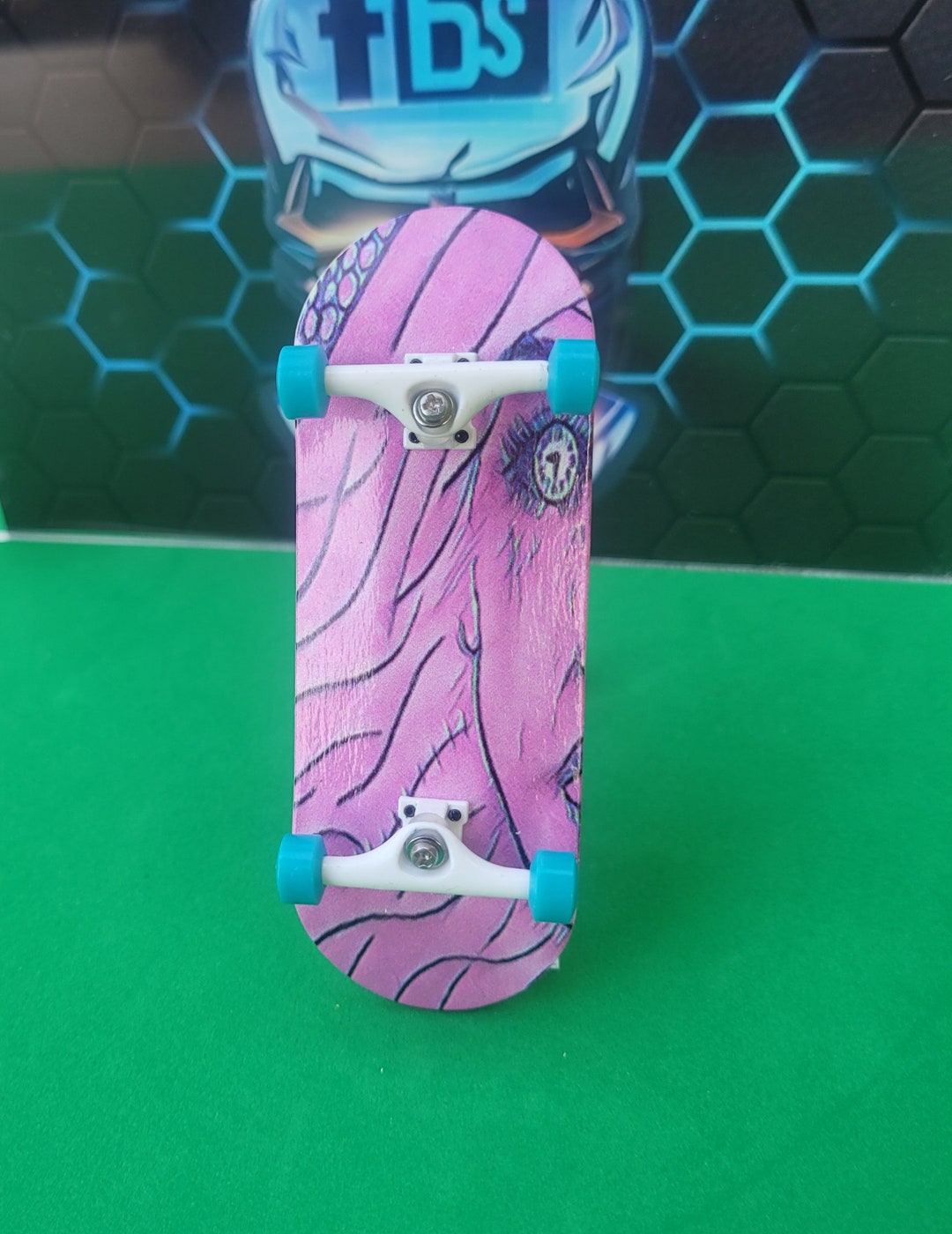 Fingerbombsk8boards Custom 34 Mm Complete Fingerboard Artist Series ...