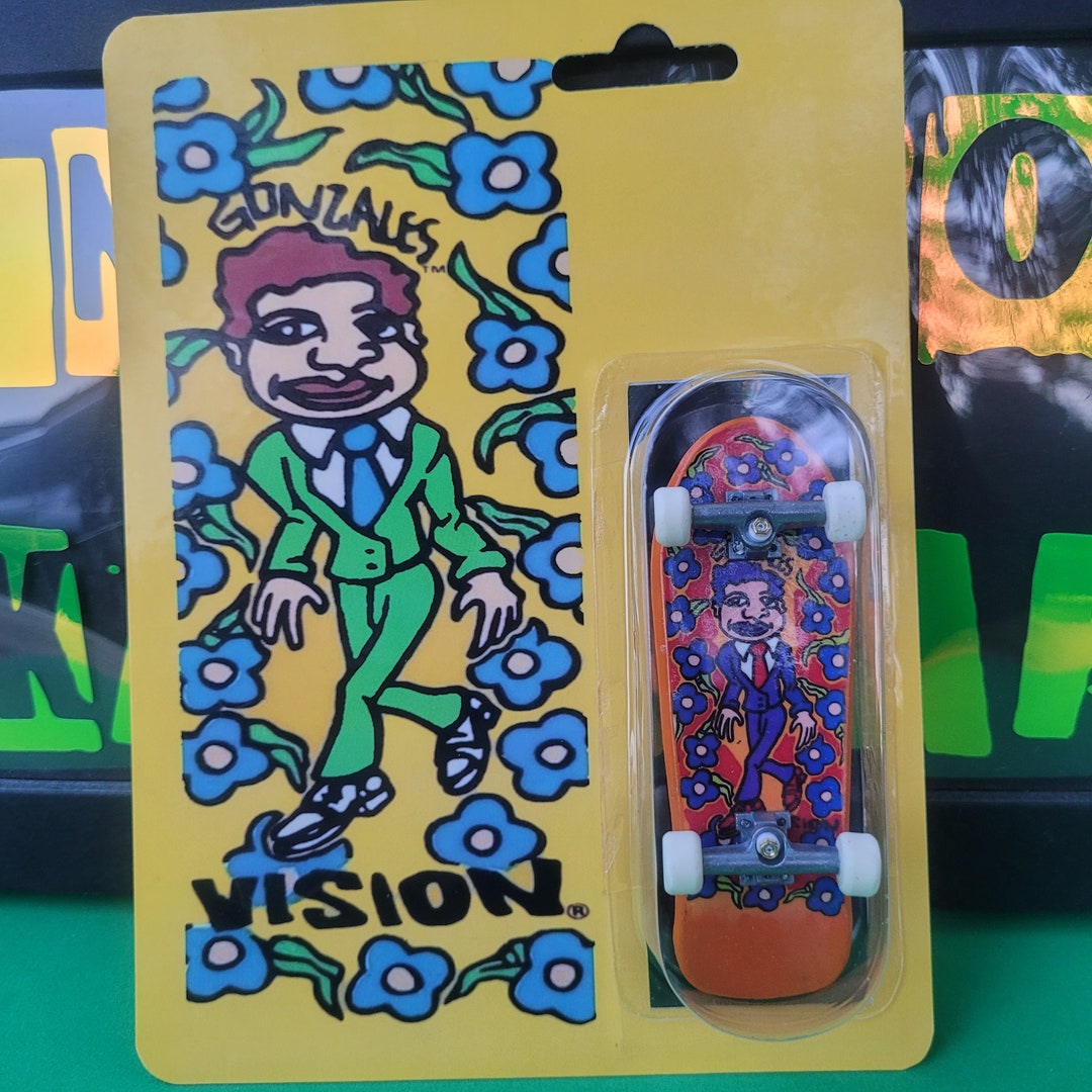 Fingerbomb Sk8boards Complete Custom Retro Style Fingerboard - Etsy