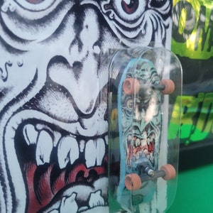 Fingerbomb Sk8boards Complete Custom Retro Style Fingerboard BF - Etsy