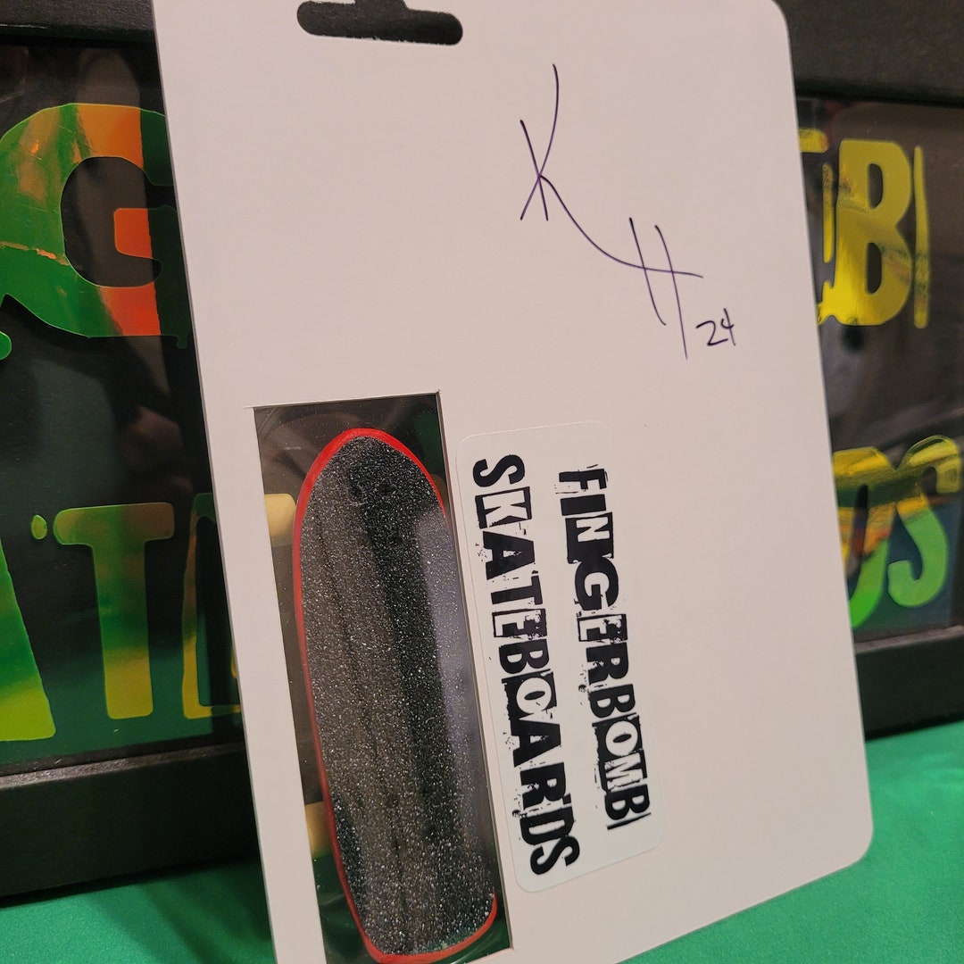 Fingerbomb Sk8boards Complete Custom Retro Style Fingerboard - Etsy