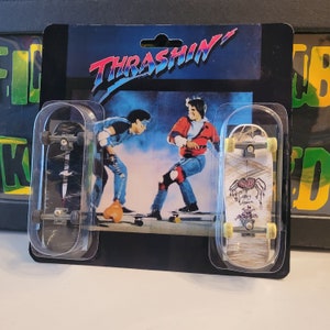 Fingerbomb Sk8boards Complete Custom Retro Style Fingerboard - Etsy