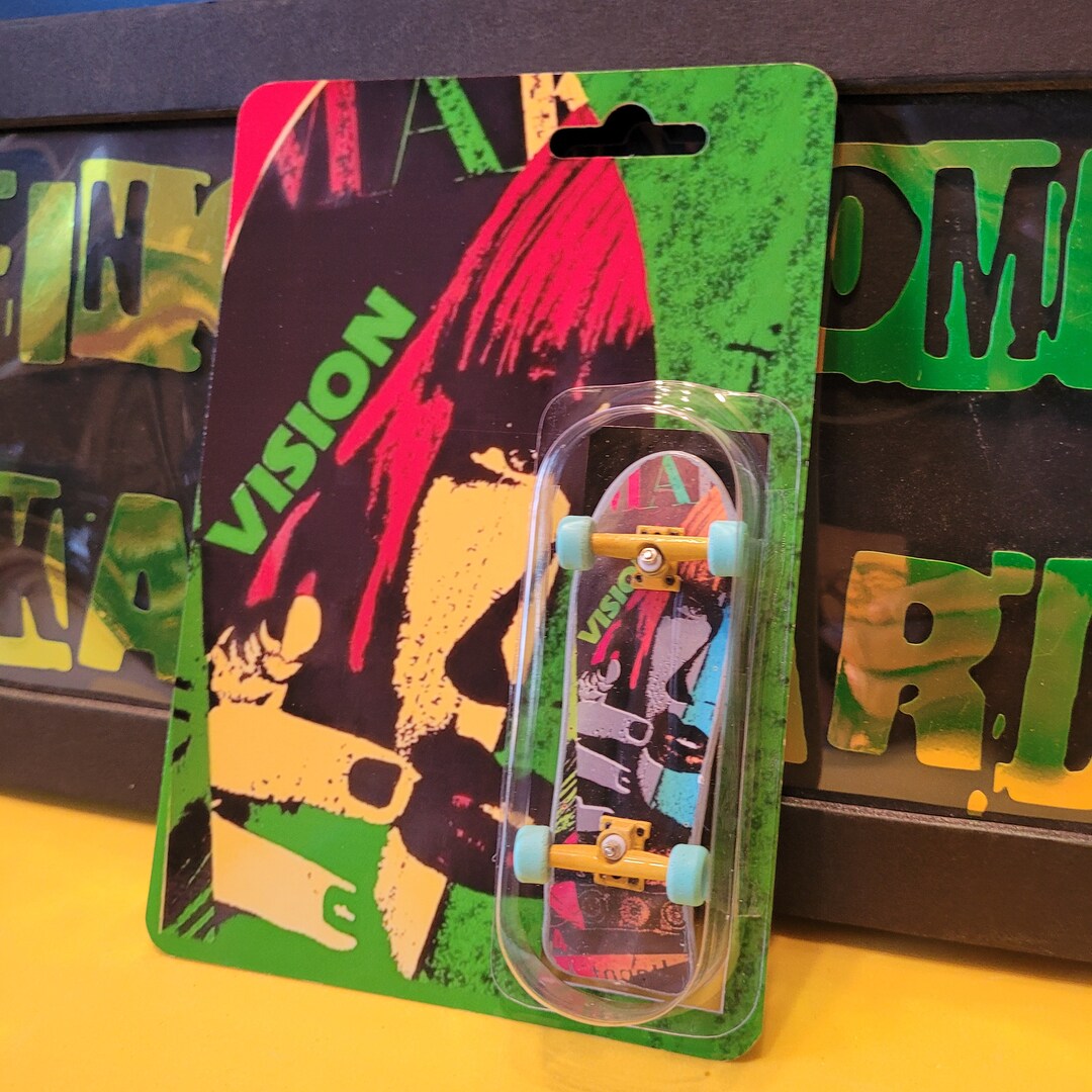 Fingerbomb Sk8boards Complete Custom Retro Style Fingerboard - Etsy