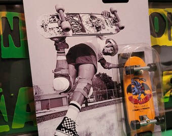 Fingerbomb Sk8boards Complete Custom Retro Style Fingerboard - Etsy