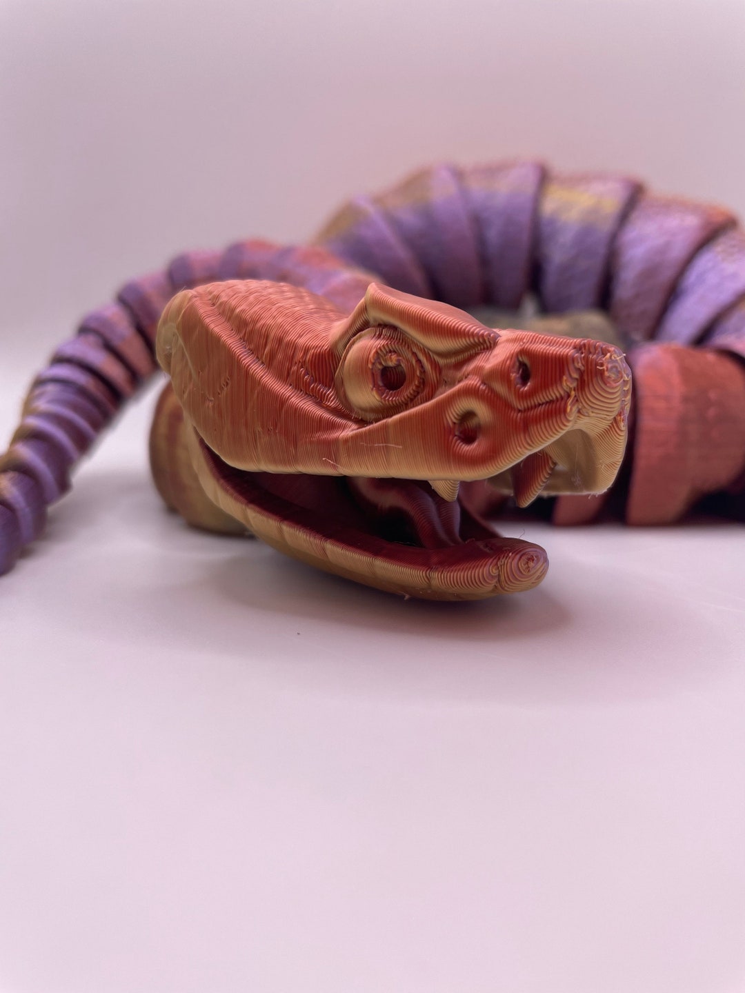 Rattle Snake - 3D Printed - Matmire Makes - Etsy