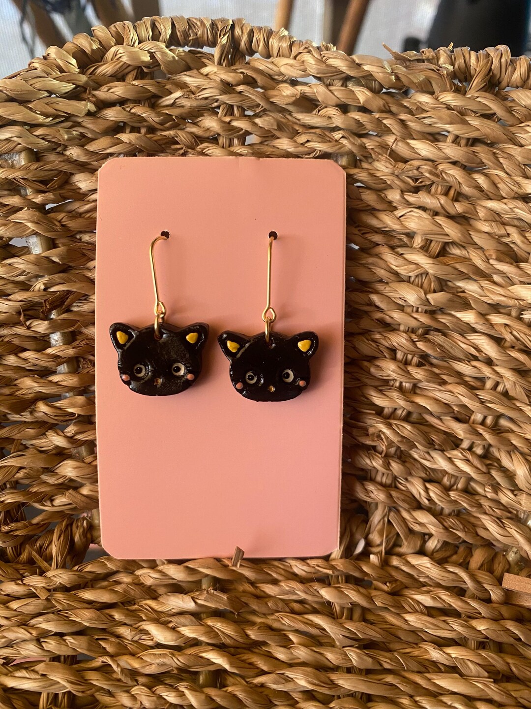 Chococat Clay Earrings, Chococat Earrings, Sanrio Earrings - Etsy