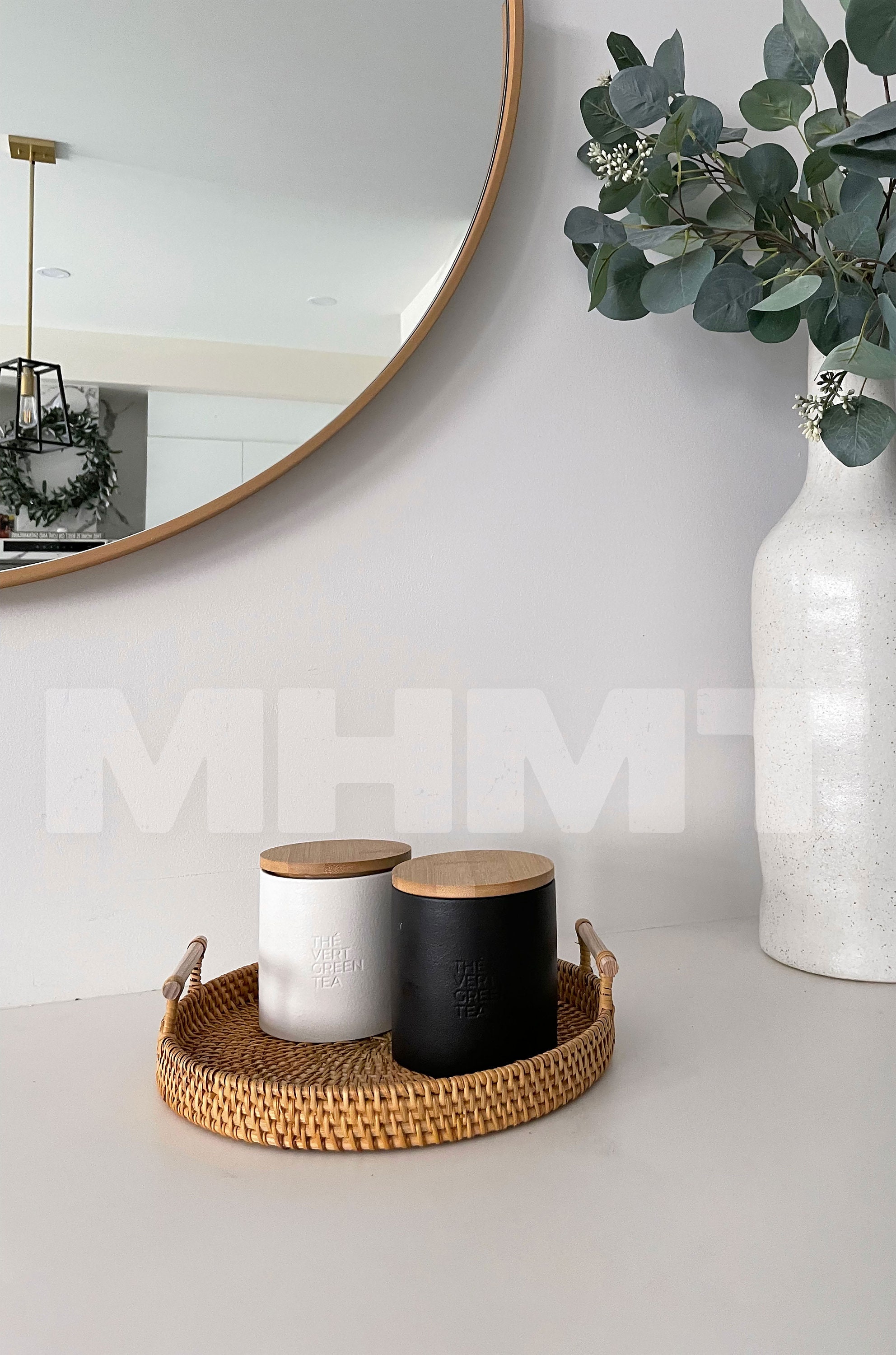 Natural Rattan Tray Hand Woven Rattan Tray Storage Basket - Etsy