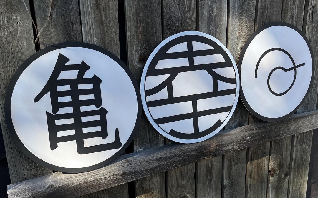 Goku Chi Symbol Wall Sign. 11.75 Inches - Etsy