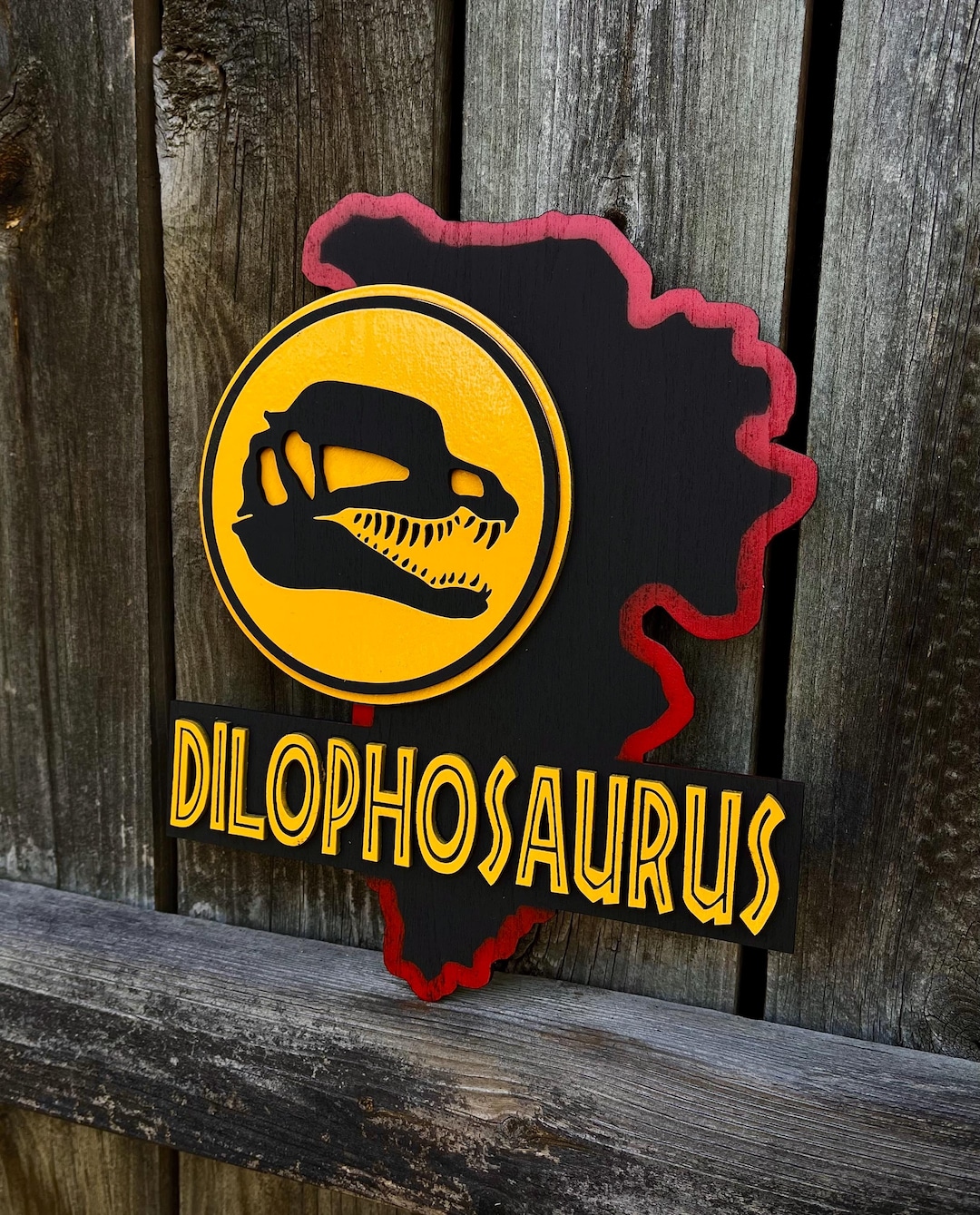 Jurassic Park Paddock/facility Sign. Multiple Species - Etsy