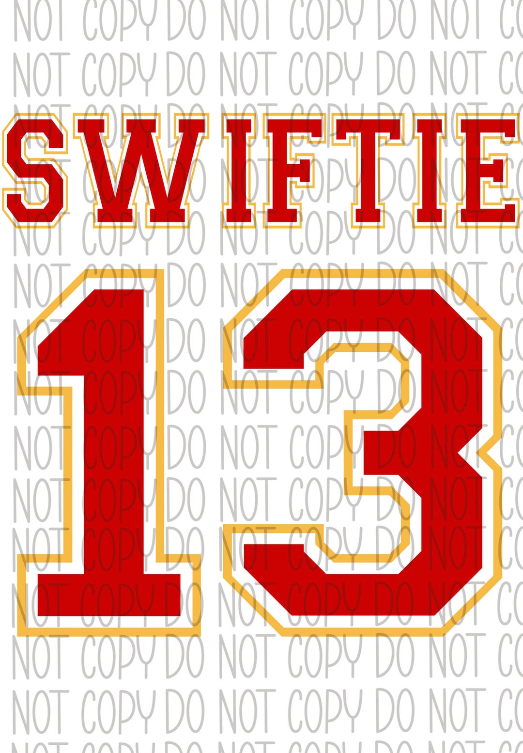 Chiefs Swiftie #13 Digital Download PNG - Etsy