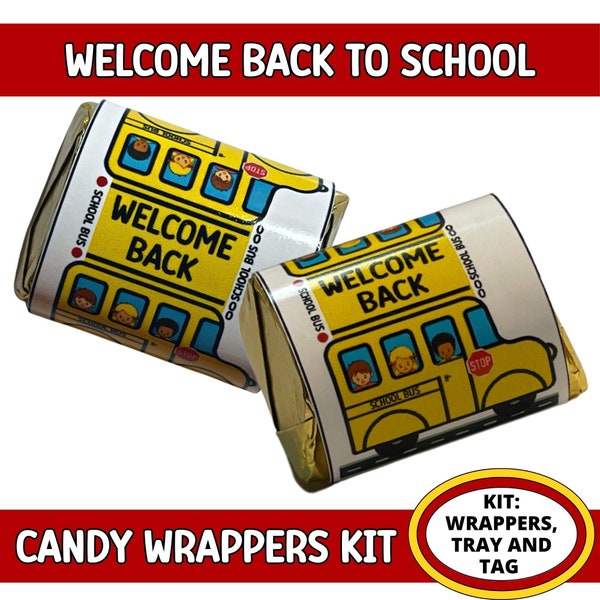 Bus Candy Wrapper - Etsy