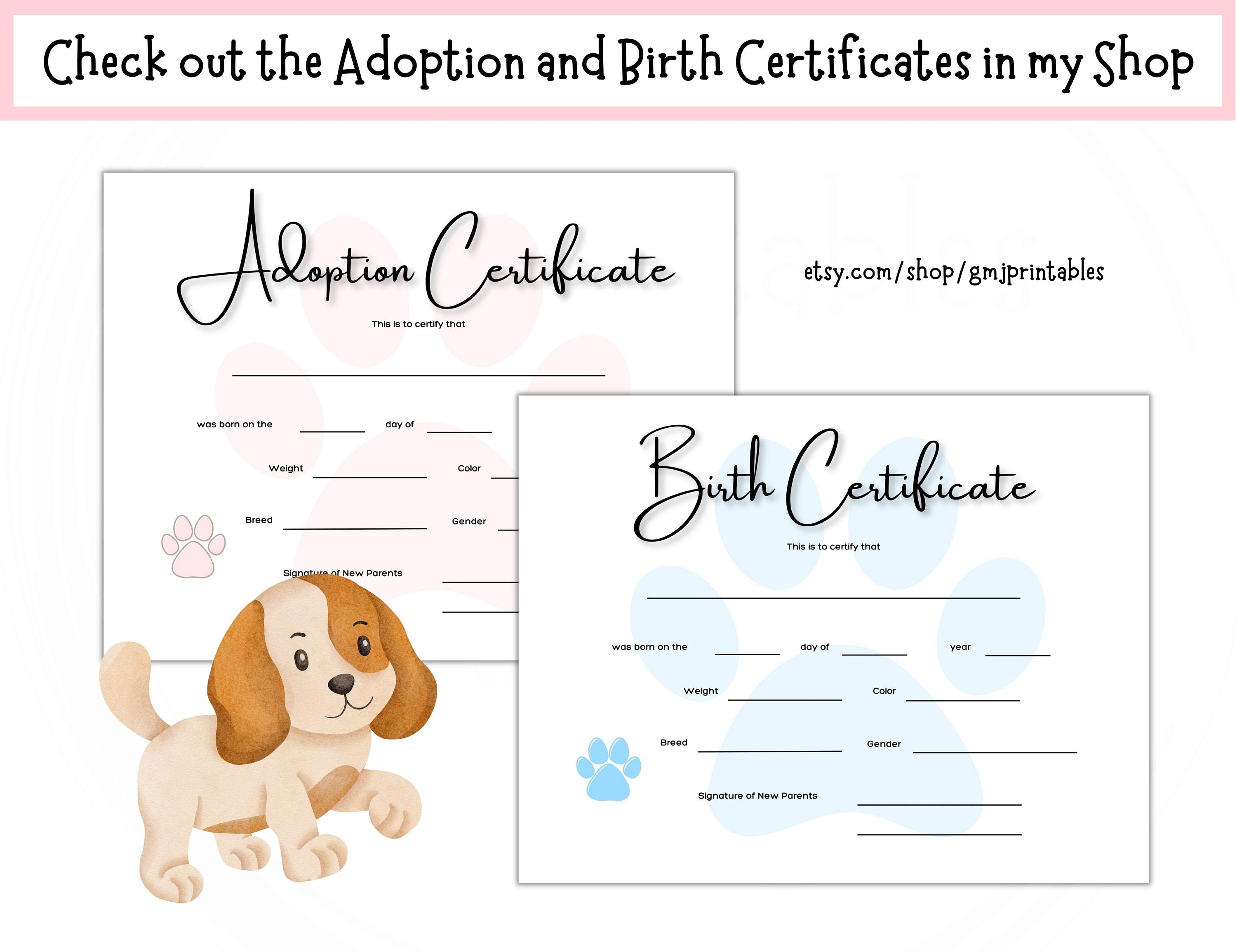 Fillable Breeder Puppy Pack Puppy Medical Record New Puppy - Etsy UK