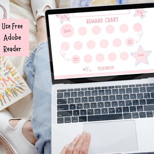 Reward Chart, Behavior Chart, Potty Training Chart, Editable Goal Chart ...