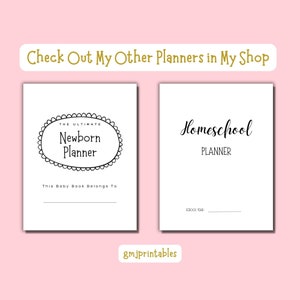 Babysitter Planner Printable, US Letter and A 4 Size PDF, Nanny Binder ...