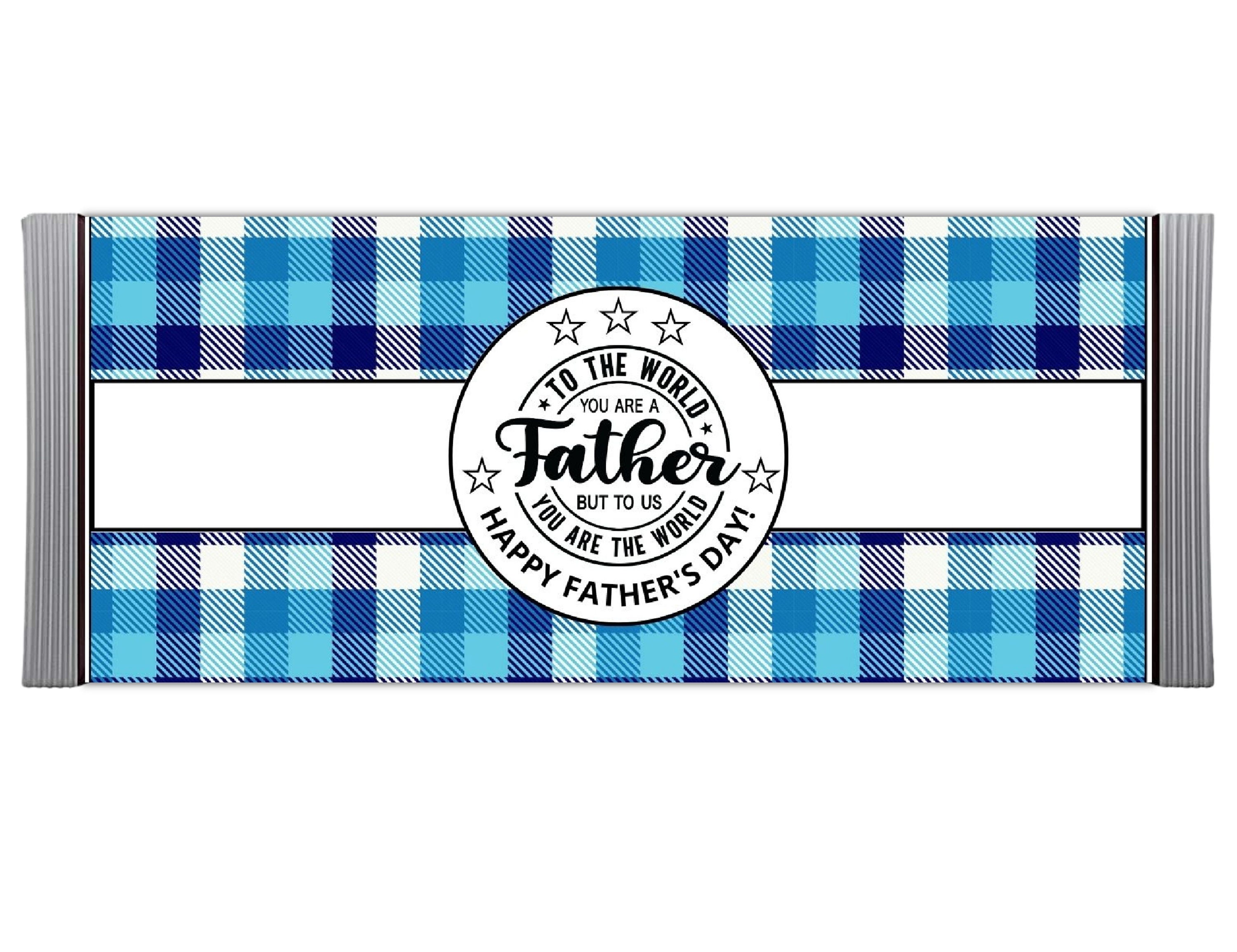 Father's Day Candy Bar Wrappers Candy Bar Wrappers Gift - Etsy