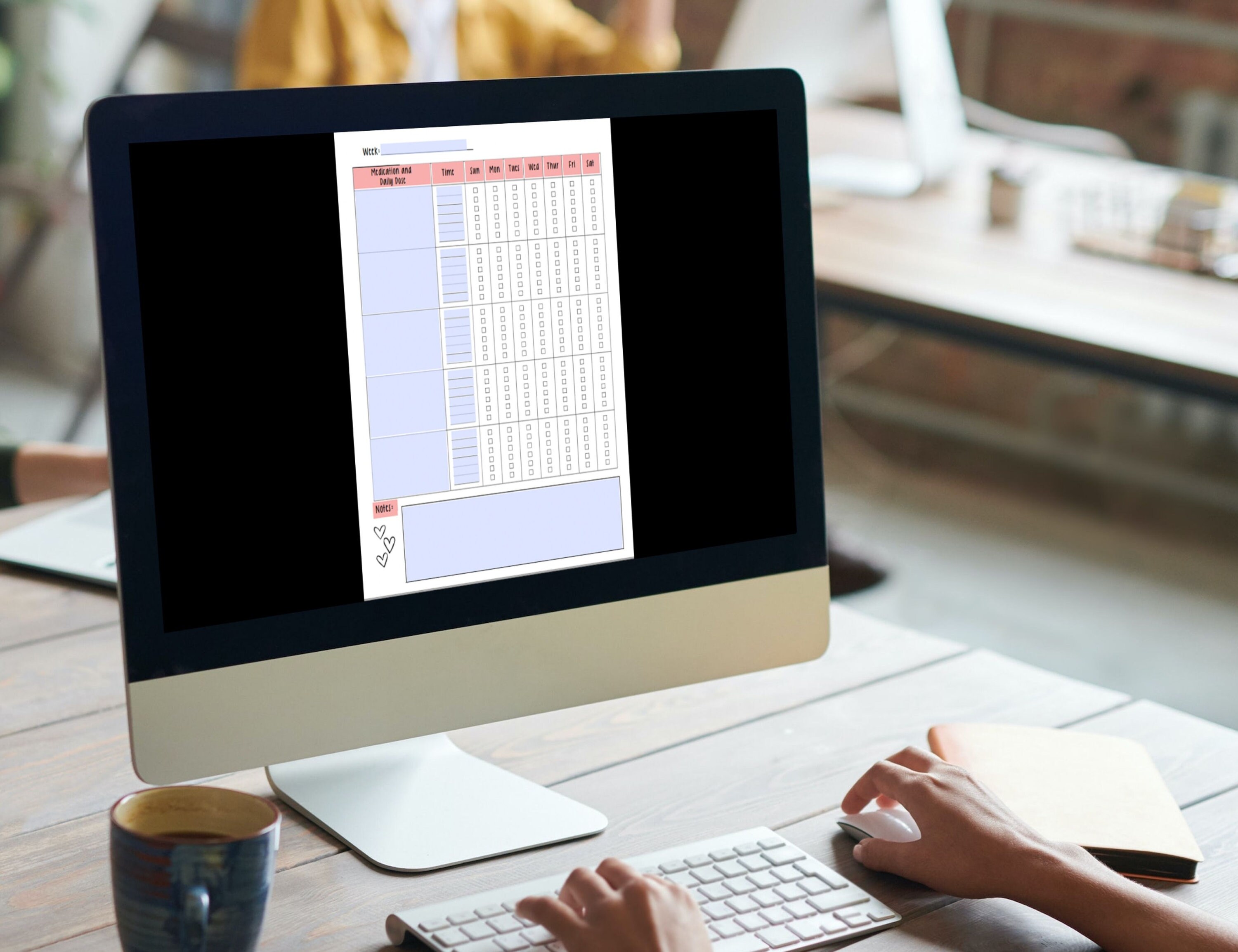 Medication Log Tracker, Printable Supplement and Medication Tracker ...