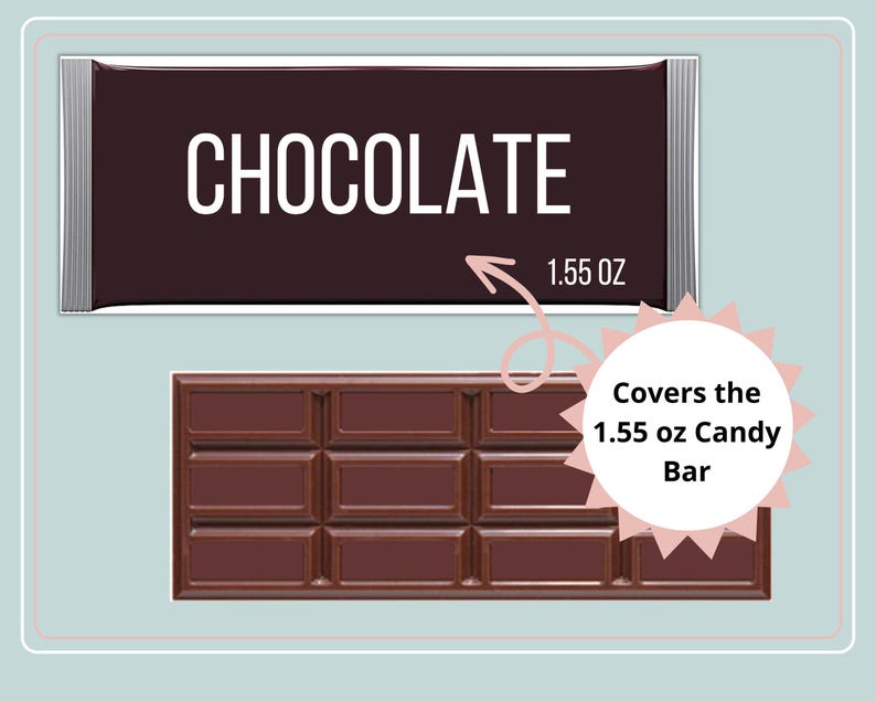 Easter Candy Bar Wrapper With Bible Verse -"i Am the Resurrection, and ...