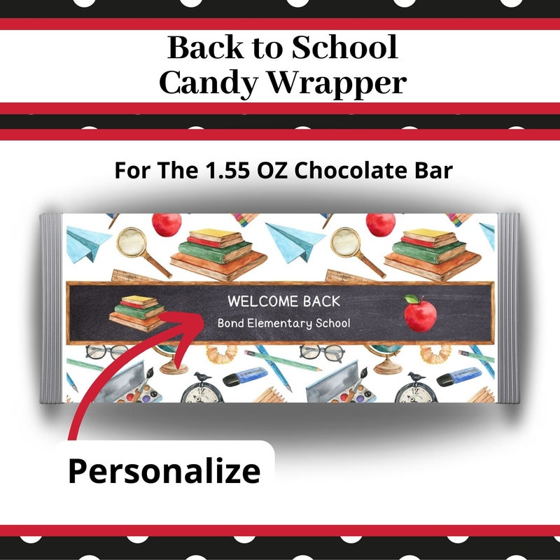 Candy Bar Labels - Etsy