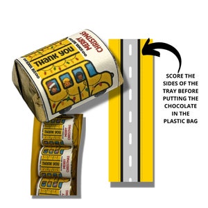 School Bus Christmas Candy Wrappers, Bus Driver Christmas Gift ...