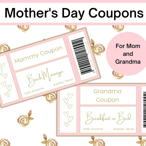 Grandma Coupon Book - Etsy