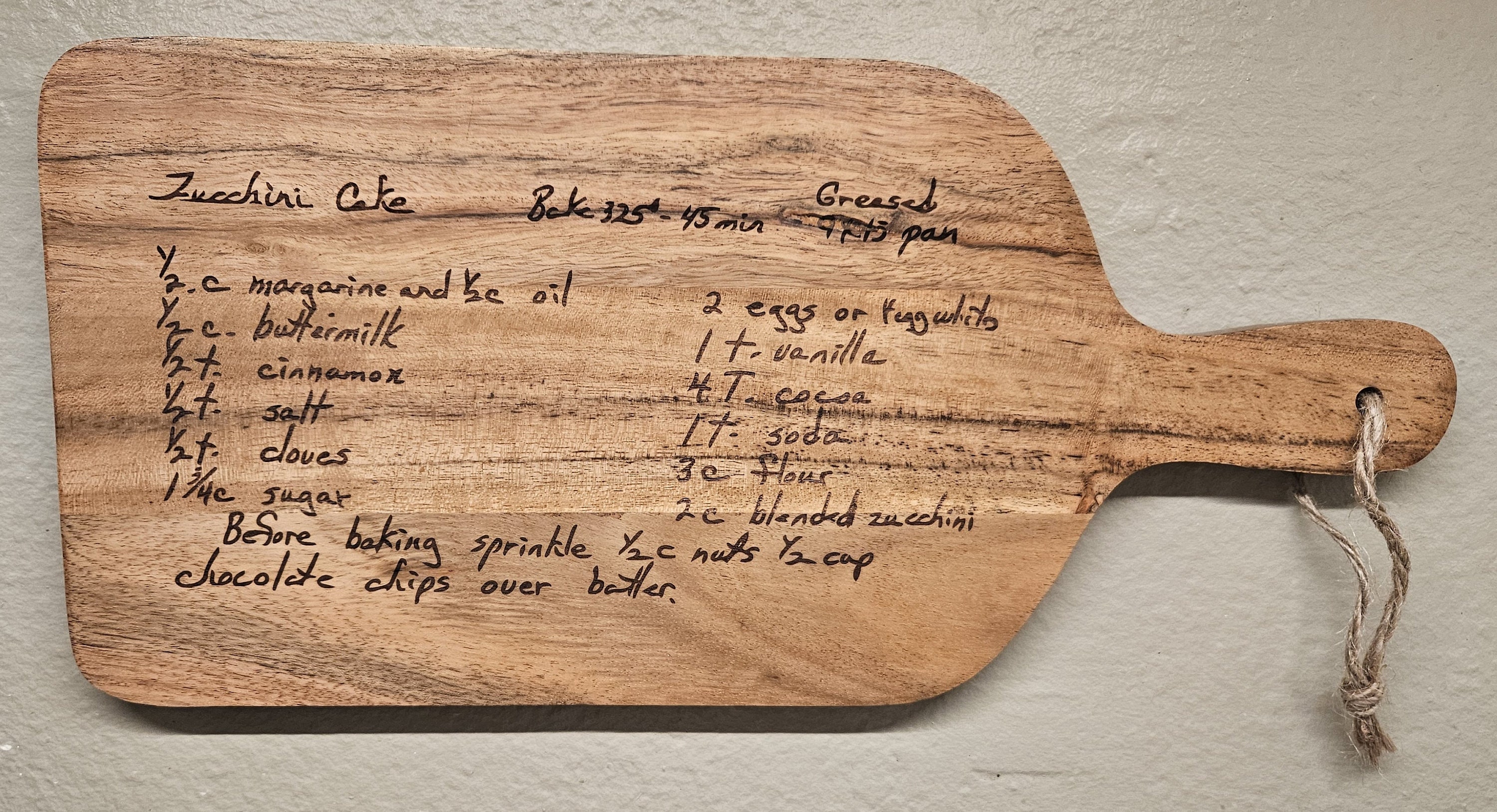 Personalized Wood Paddle Kitchen Décor - Etsy