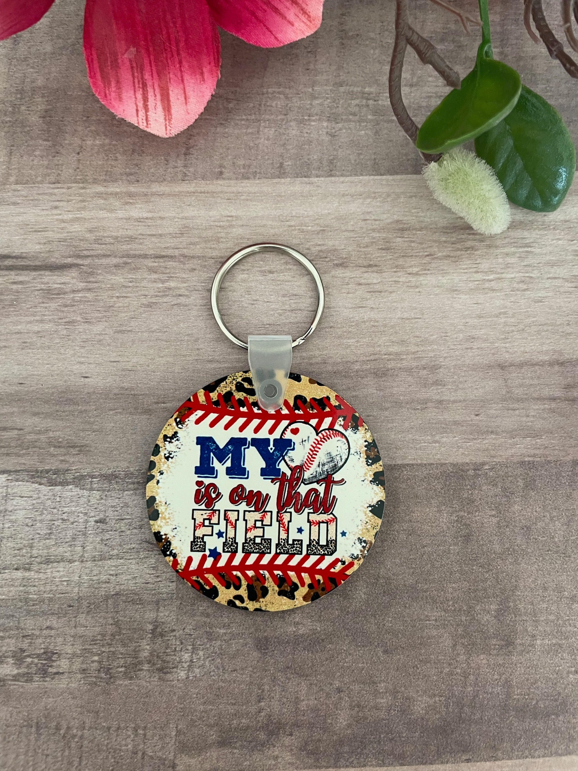Baseball Custom Keychains Personalized Baseball Key Chain Sports ...