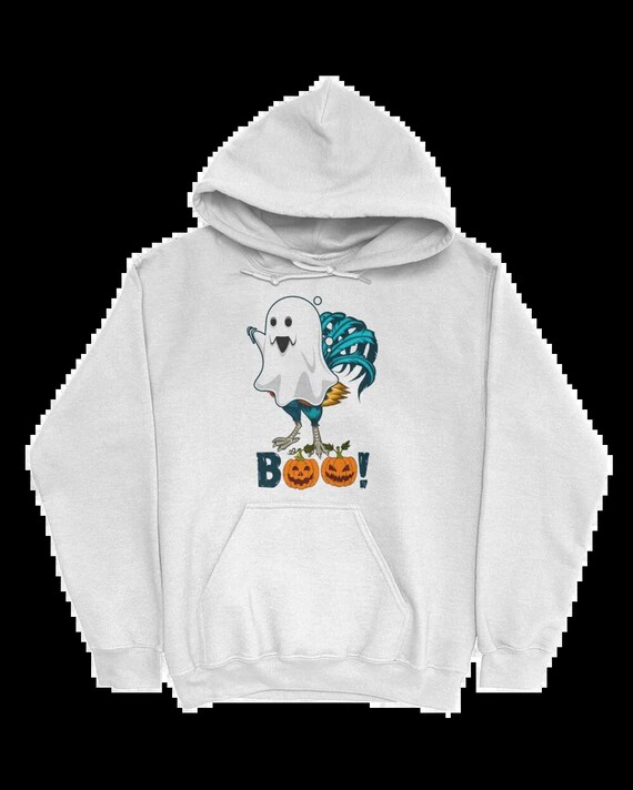 Boo Chicken Funny Halloweem Farmer Unisex Hoodie Hoodie Gift - Etsy