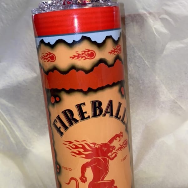 Fireball Whiskey - Etsy
