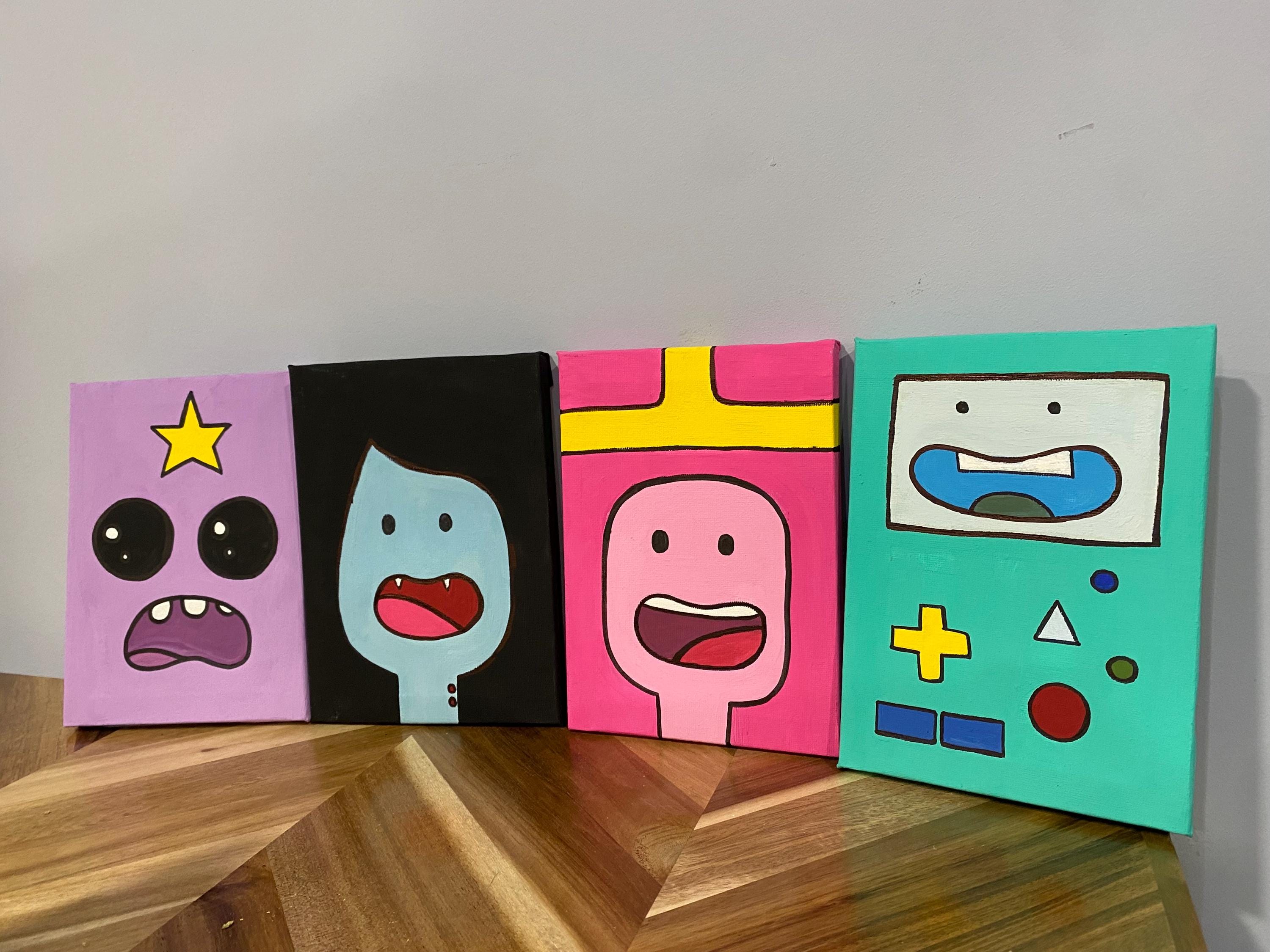 Adventure Time Painting - Etsy