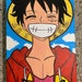 Monkey D Luffy Painting - Etsy