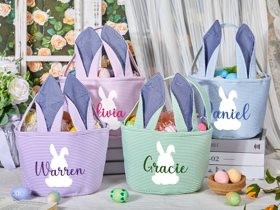 Easter Basket Personalized Easter Bucket Monogram Easter Basket,girls ...